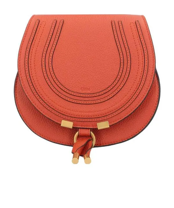 Chloé Marcie Saddle Bag - Red