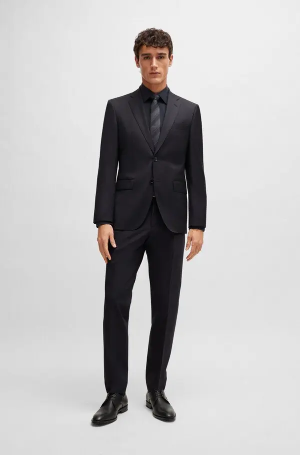Hugo Boss Lace-up Leather Business Shoes