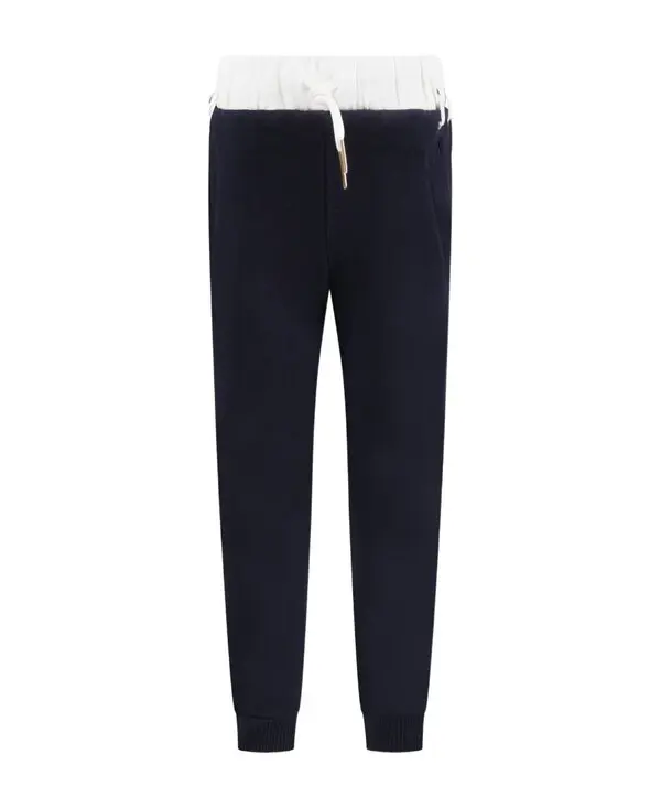 Chloé Logo Print Cotton Track Pants - Black