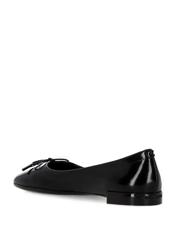 JIMMY CHOO Round Toe Ballet Flats