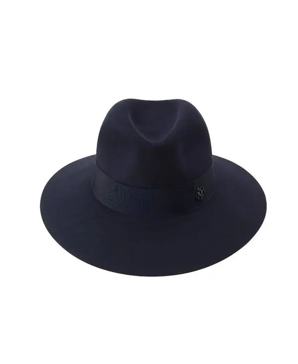 MAISON MICHEL Henrietta Hat - Black