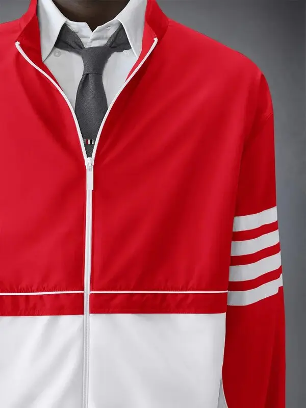 Thom Browne 4-bar Ripstop Windbreaker