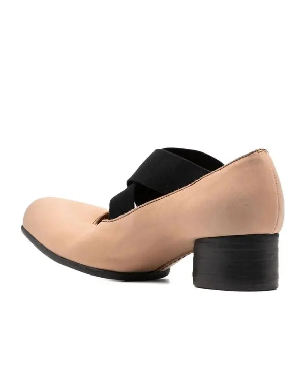 UMA WANG Square Toe Ballet Flats - Nude