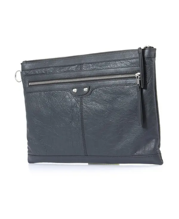 Balenciaga Zipper Logo Handbag