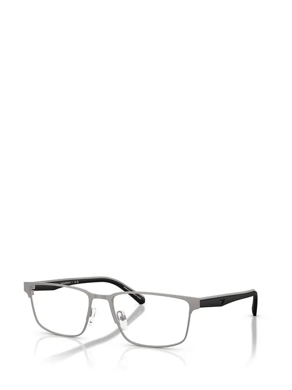 Emporio Armani Rectangle Frame Glasses - Gray