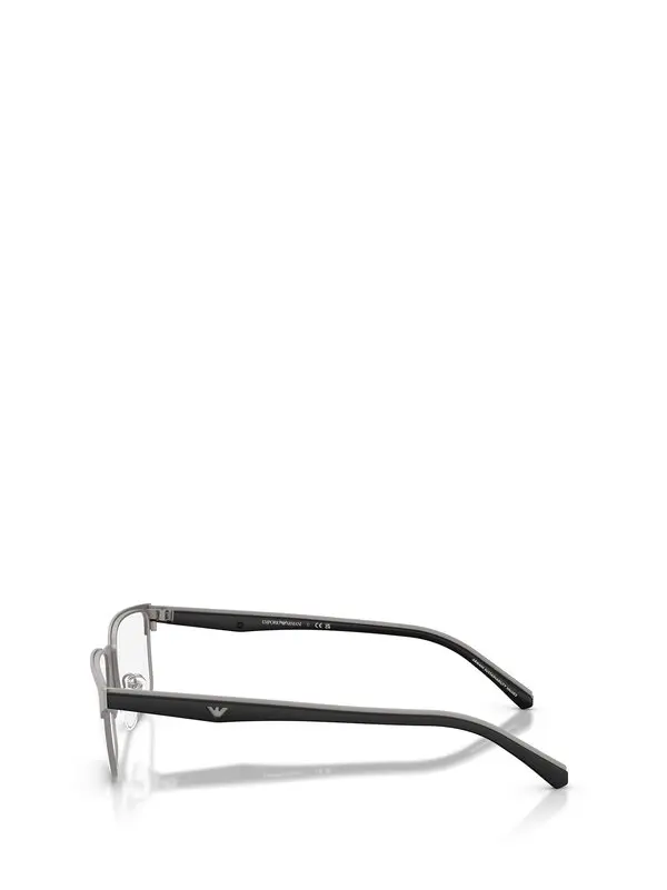 Emporio Armani Rectangle Frame Glasses - Gray