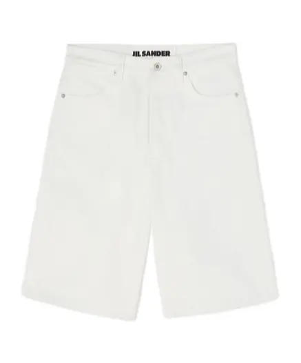 JIL SANDER Denim Shorts - Porcelain