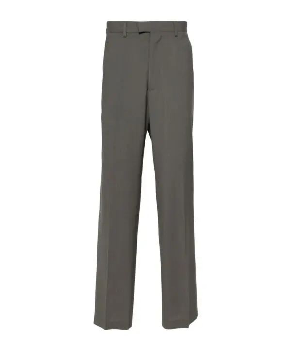 MAISON MARGIELA Pressed-crease Tailored Trousers - Gray