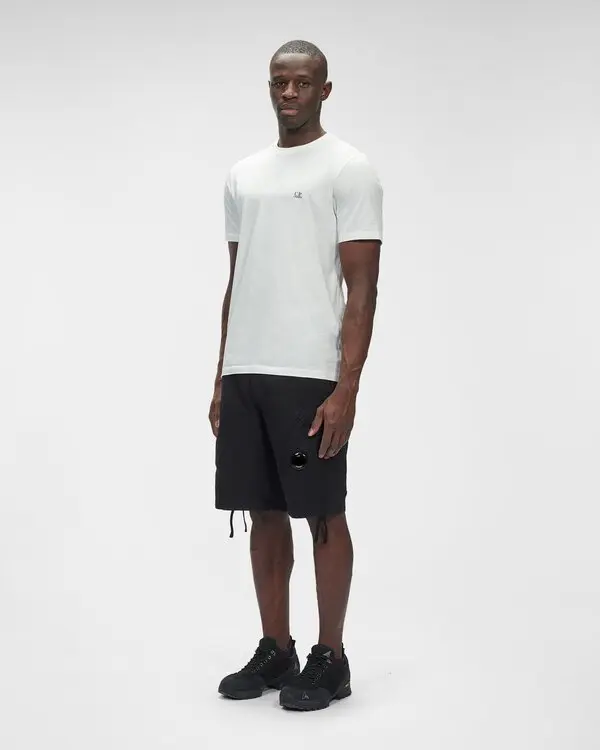 C.P. COMPANY Logo-patch Cotton Cargo Shorts