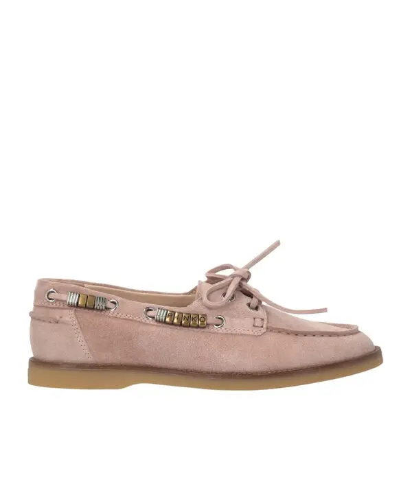 Pinko Grace 01 Lace-up Loafers - Nude