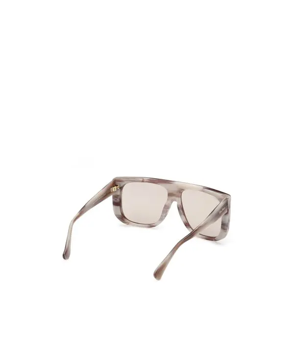 Max Mara Geometric Frame Sunglasses