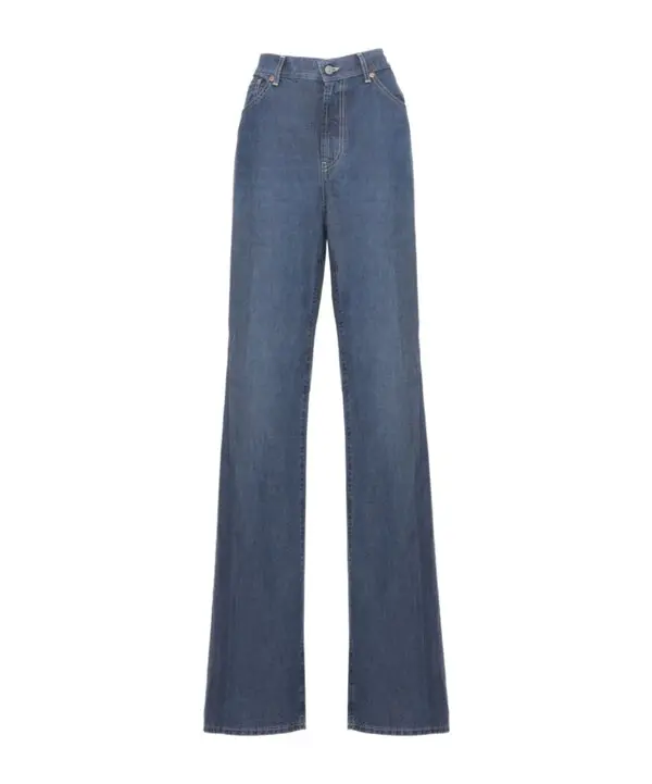 DONDUP High-rise Wide-leg Jeans