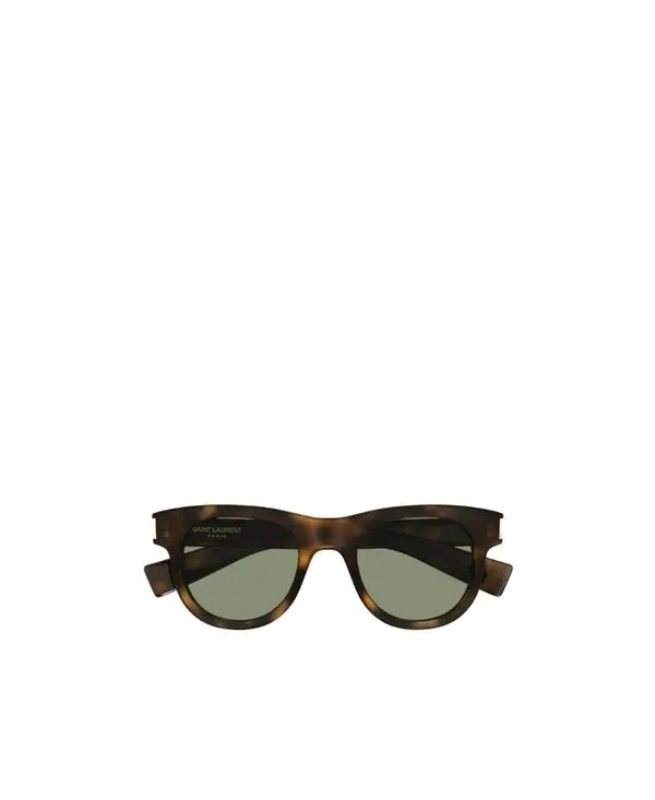 Saint Laurent Round Frame Sunglasses - Black