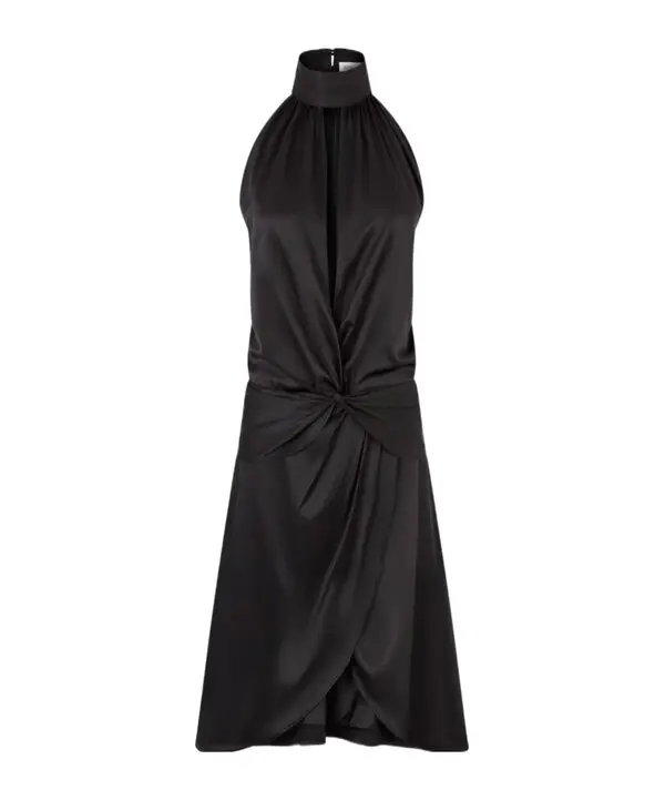 Nina Ricci Sleeveless Ruched Detailing Dress