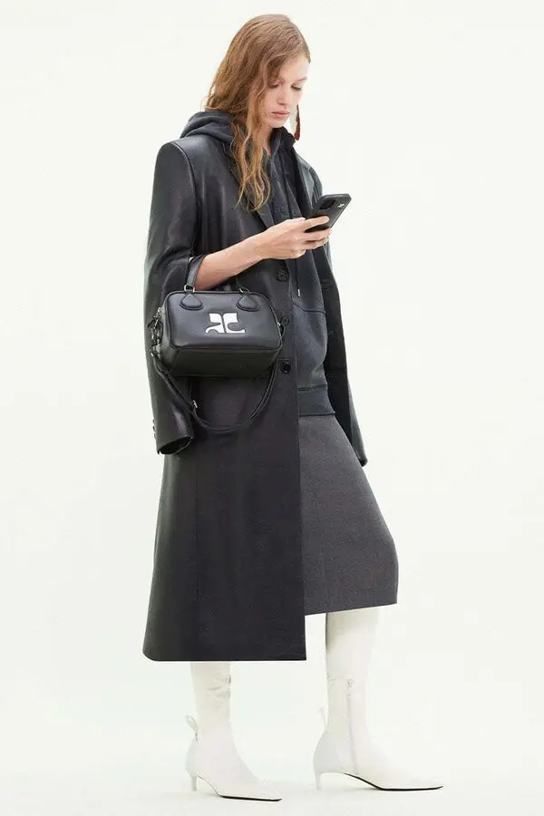 COURREGES Logo Shoulder Bag