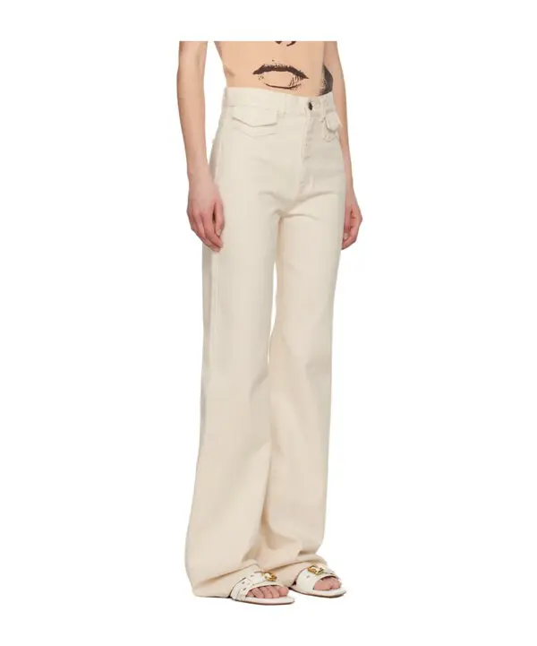 Chloé High-waisted Flared Jeans - No