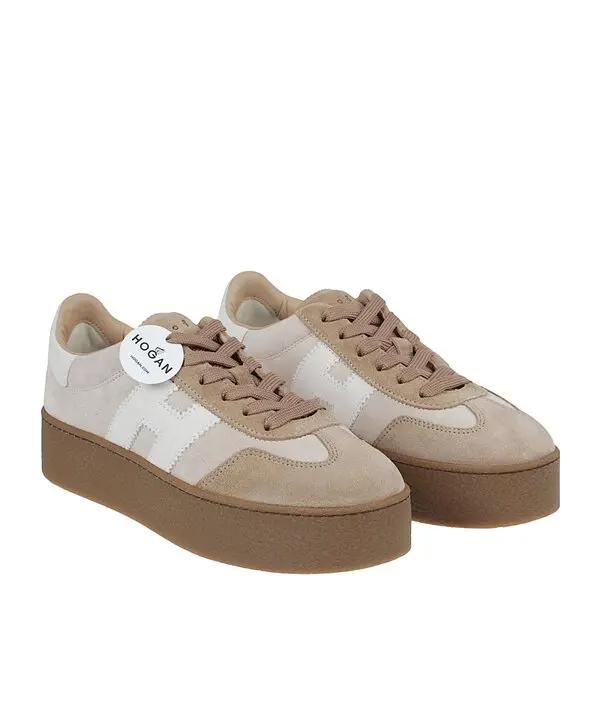 Hogan Platform Leather Sneakers