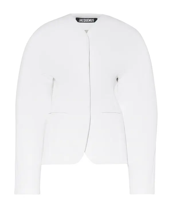 Jacquemus Fitted Jacket - White