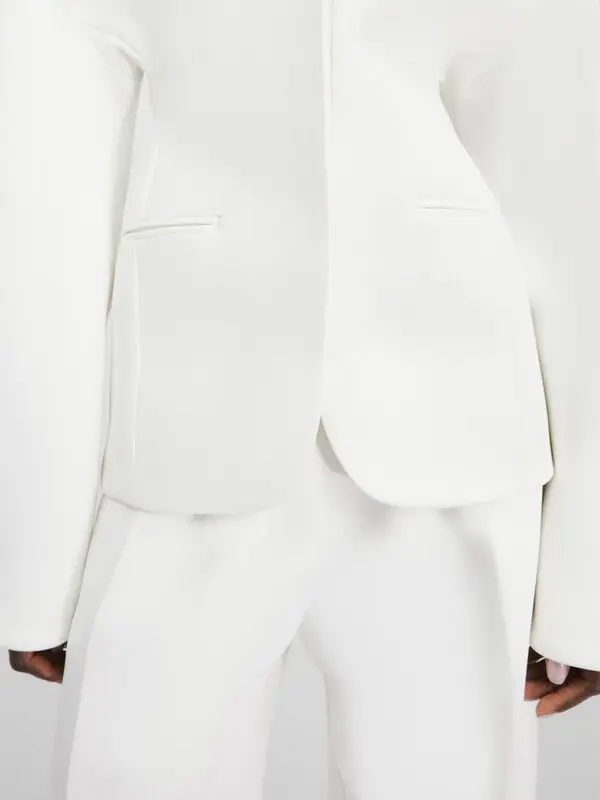 Jacquemus Fitted Jacket - White