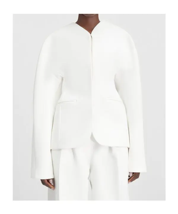 Jacquemus Fitted Jacket - White