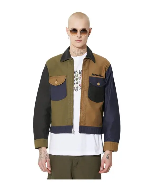 HUMAN MADE Long-sleeved Collared Casual Jacket