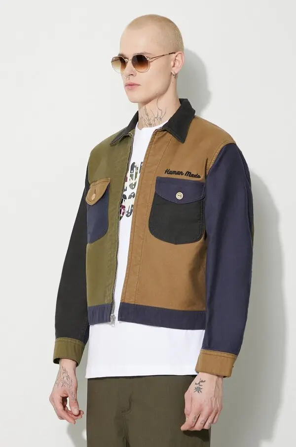 HUMAN MADE Long-sleeved Collared Casual Jacket