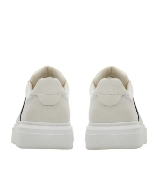 FERRAGAMO Gancini Low-top Sneakers - Optical White/black