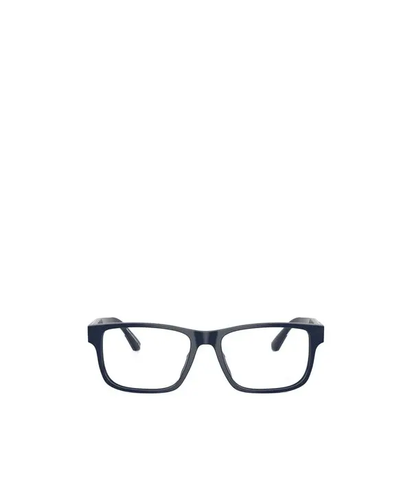 Emporio Armani Rectangle Frame Glasses - Gray