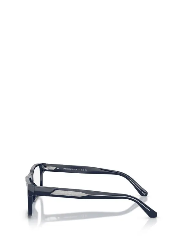 Emporio Armani Rectangle Frame Glasses - Gray