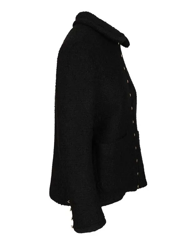Celine Chasseur Jacket In Cashmere Bouclette Natte