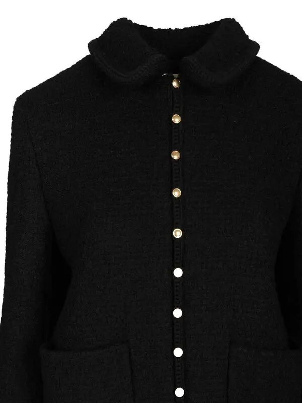 Celine Chasseur Jacket In Cashmere Bouclette Natte