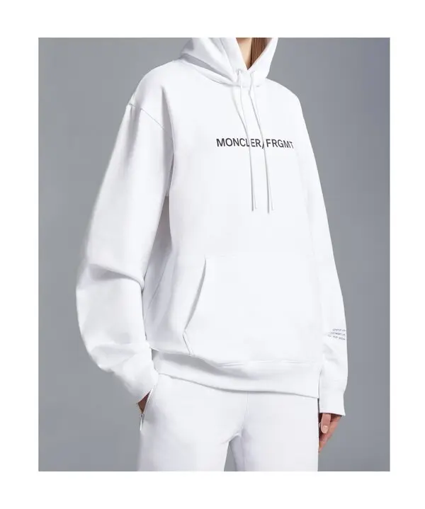 Moncler Floral Motif Hoodie