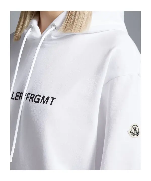 Moncler Floral Motif Hoodie