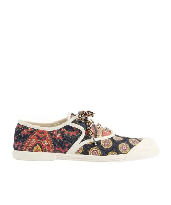 Valentino Garavani Bay Bay Lace-up Sneakers - Multicolor/white