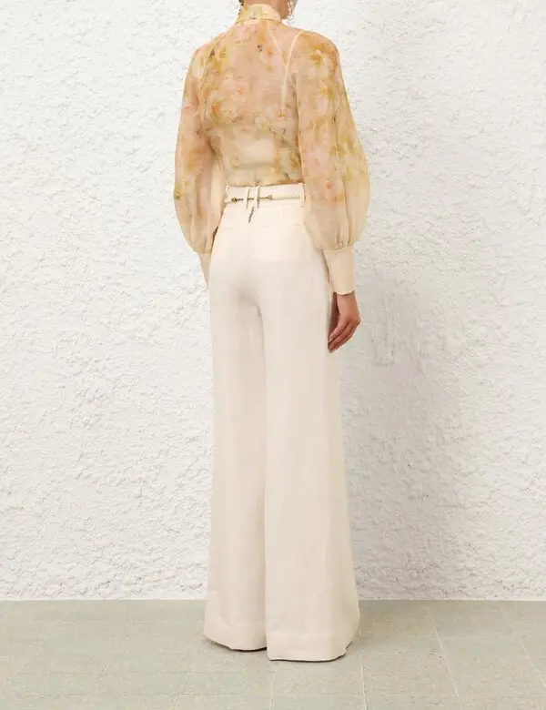 Zimmermann Crush Buttoned Blouse