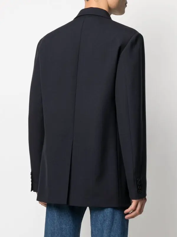 Valentino Garavani Single-breasted Long-sleeved Blazer - Black