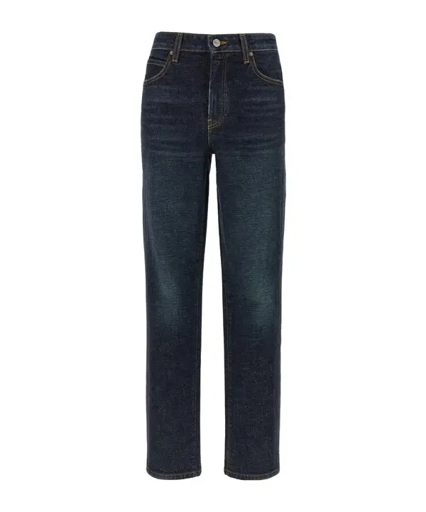Khaite Viv High Rise Slim-leg Jeans