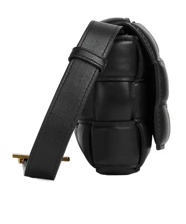 Bottega Veneta Padded Cassette Small Crossbody Bag - Black