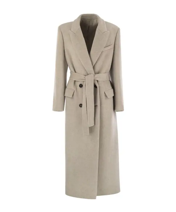 Brunello Cucinelli Double-breasted Long Coat - No