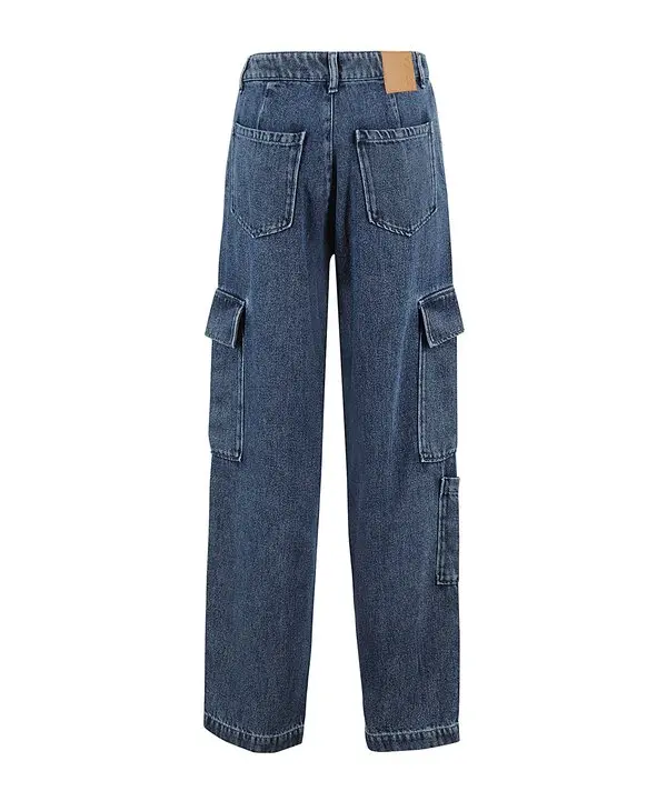 Erika Cavallini Belt-strap Cargo Jeans