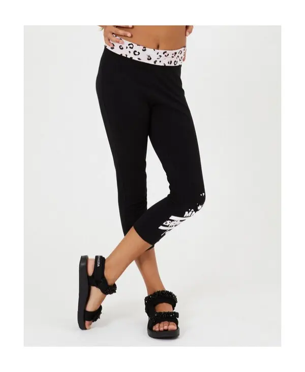 Monnalisa Logo-print Stretch Legging