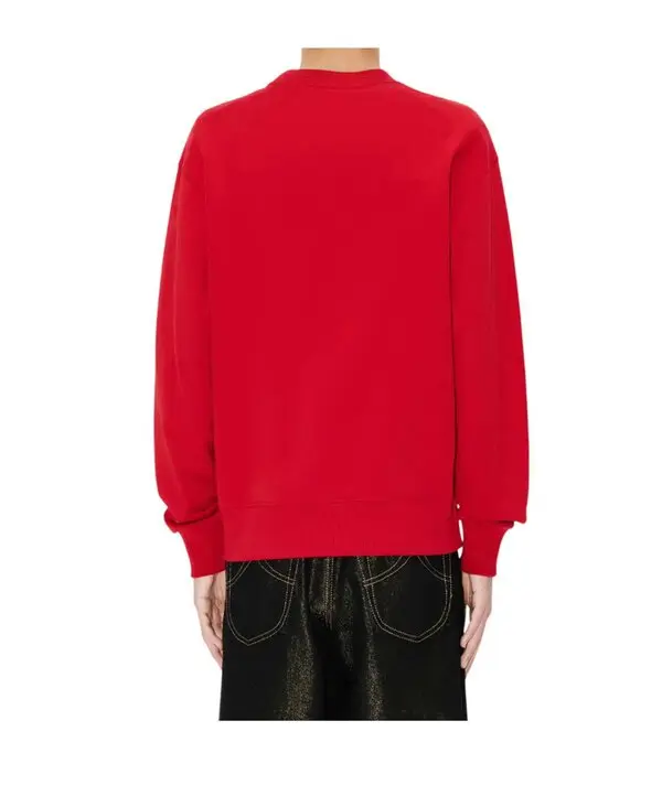 Kenzo Boke Flower Embroidered Cotton Sweatshirt