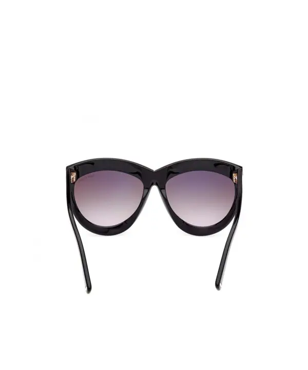TOM FORD Cat Eye Full Rim Sunglasses - Gray