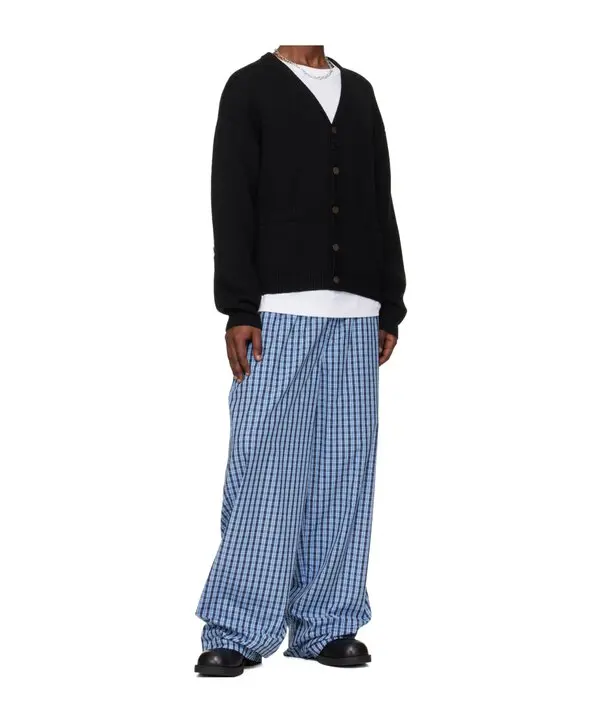 Vetements Wool Long-sleeved Knit Cardigan