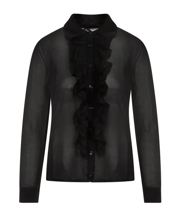TOM FORD Ruffled Knit Shirt