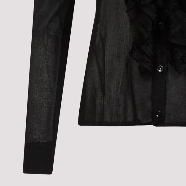 TOM FORD Ruffled Knit Shirt