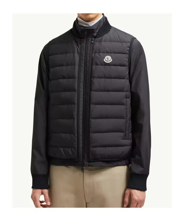 Moncler Verney 3-in-1 Short Down Jacket - Black