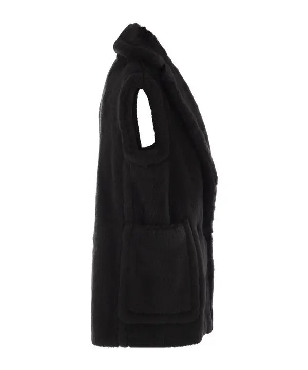 Max Mara Bormida Double-breasted Gilet - Black