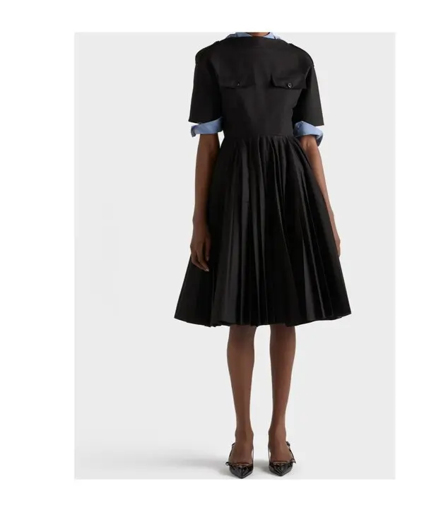 Prada Cotton Poplin Shirt - Pilot Blue
