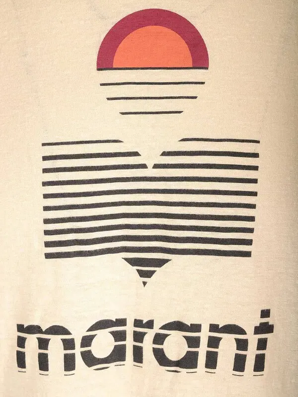 Isabel Marant Étoile Karman Crewneck T-shirt - Nude